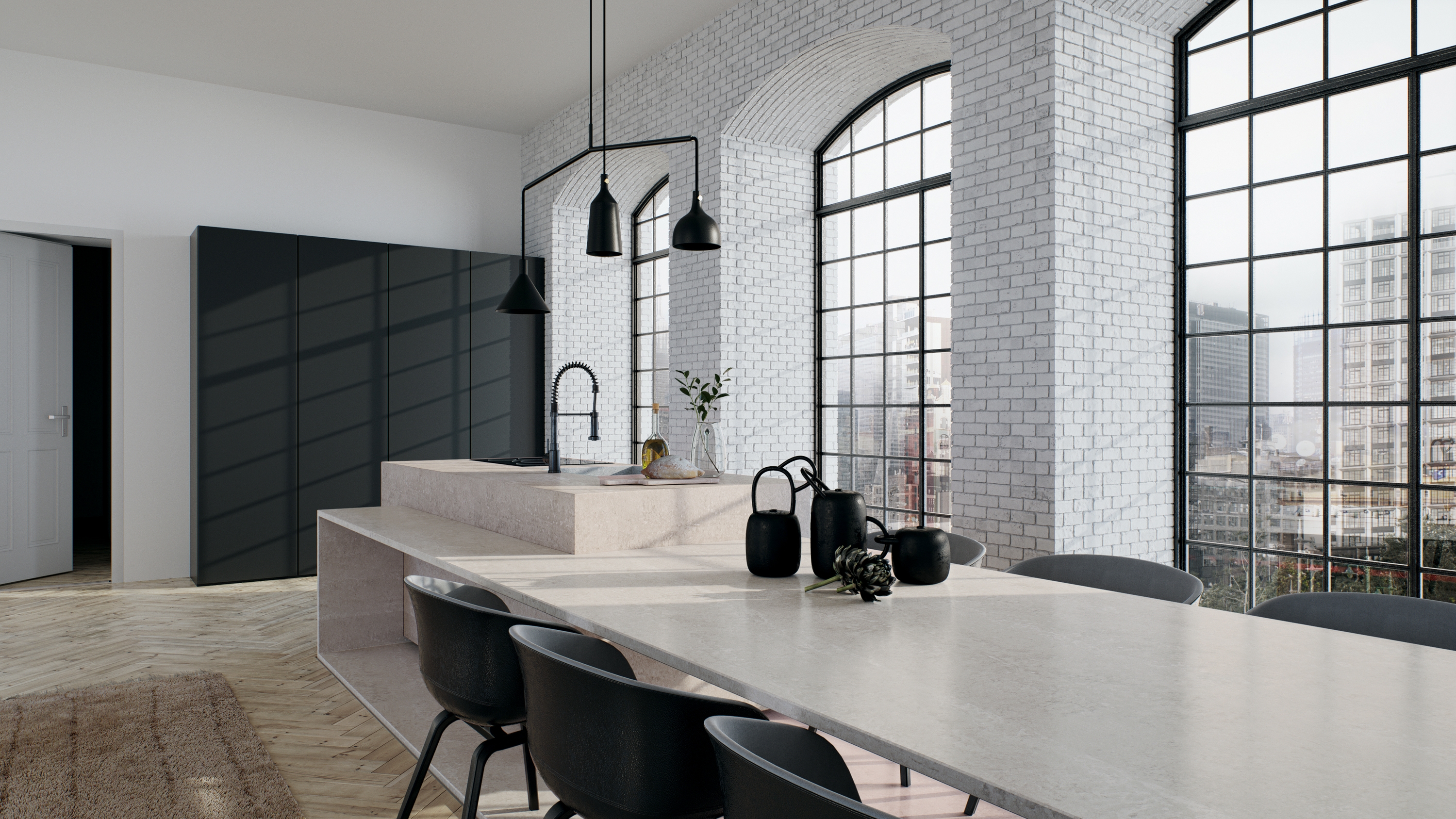 FRESH CONCRETE - Mineral composite panels from Caesarstone | Architonic