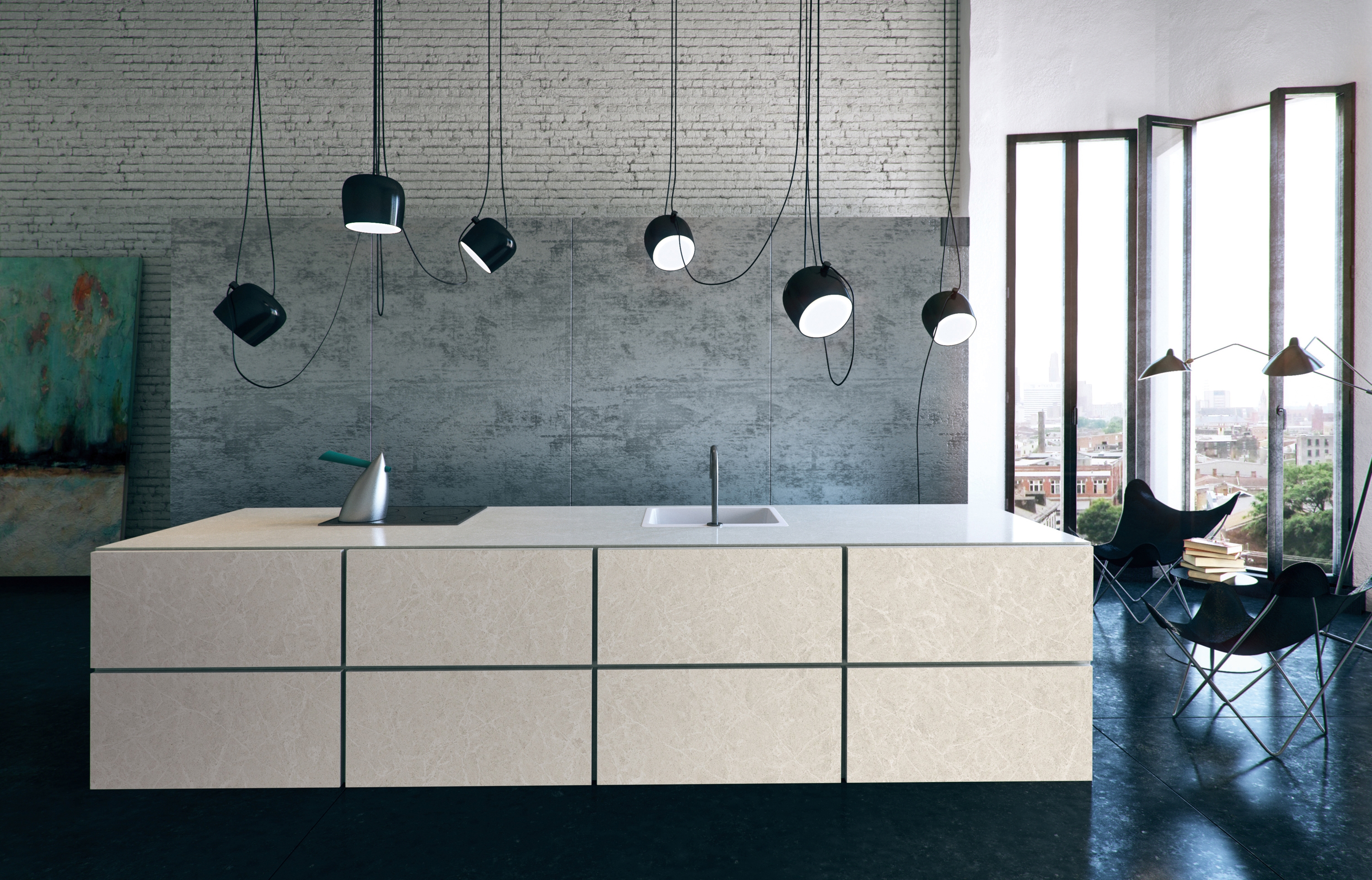 GEORGIAN BLUFFS - Mineral composite panels from Caesarstone | Architonic