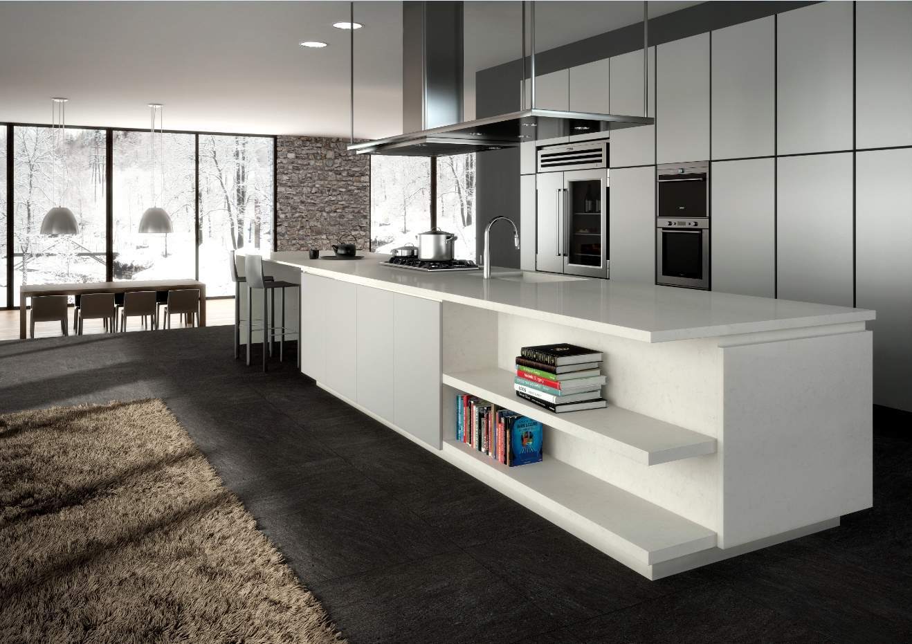 VANILLA NOIR - Mineral composite panels from Caesarstone | Architonic