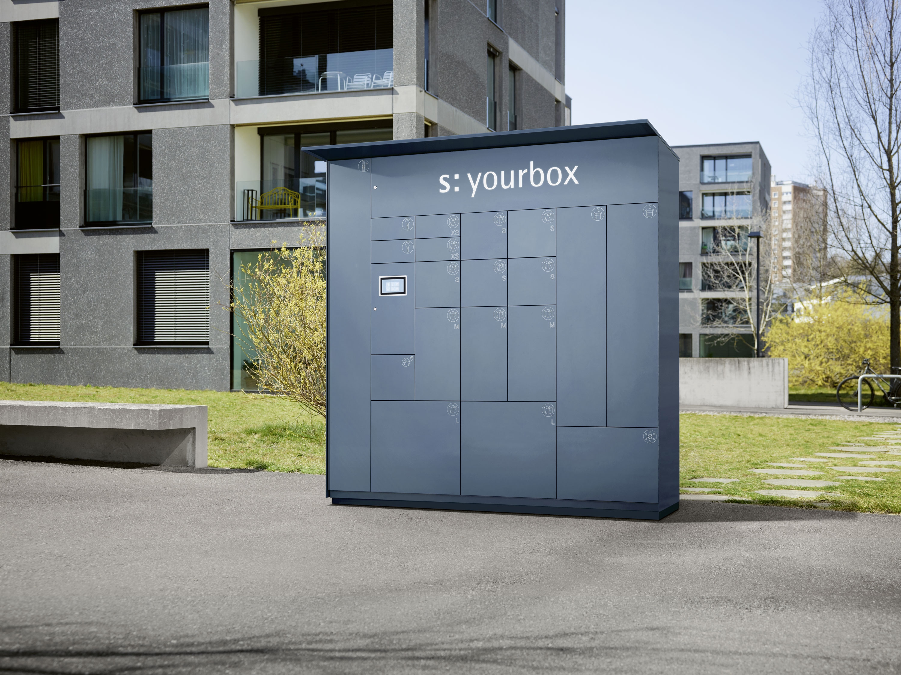 INTELLIGENT PARCEL LOCKERS | S: YOURBOX - Mailboxes from s: stebler | Architonic
