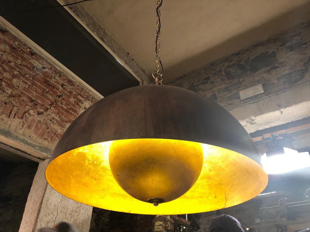 SOUNDLIGHT | CHANDELIER HALF SFERE WITH INTEGRATED SOUND SMALL ...