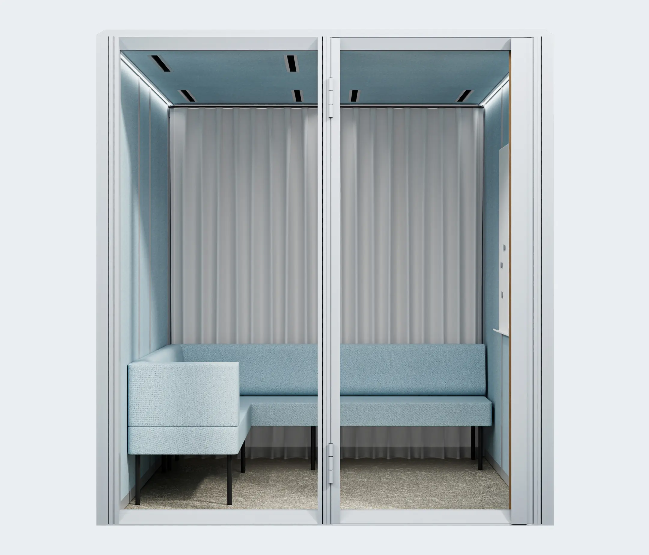 MUTE MODULAR ACOUSTIC POD, MEET 2X2,5 – Office Pods van Mute | Architonic