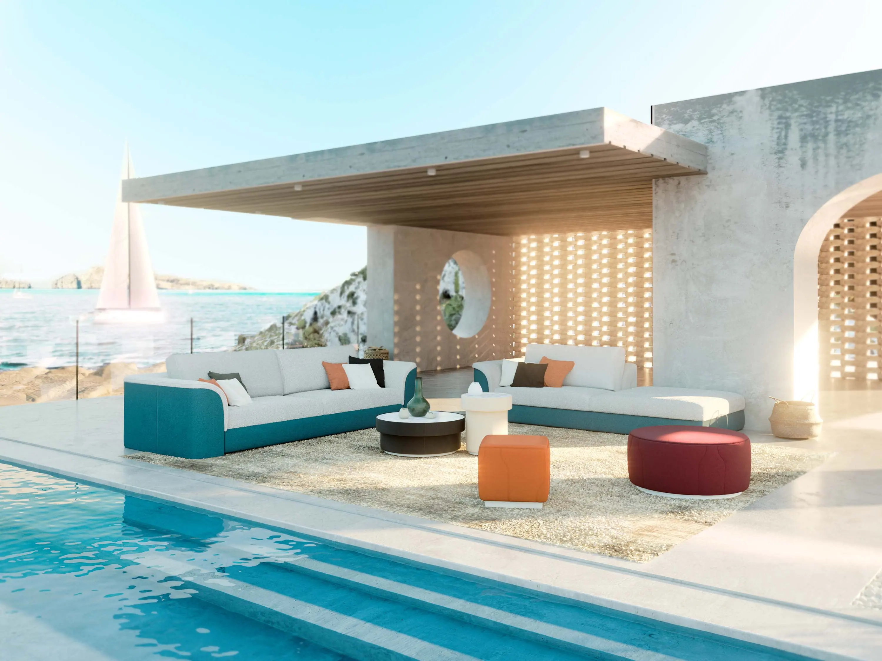FORMITALIA GLAMOUR | COIL OUT SIDE TABLE - Side tables from Formitalia ...