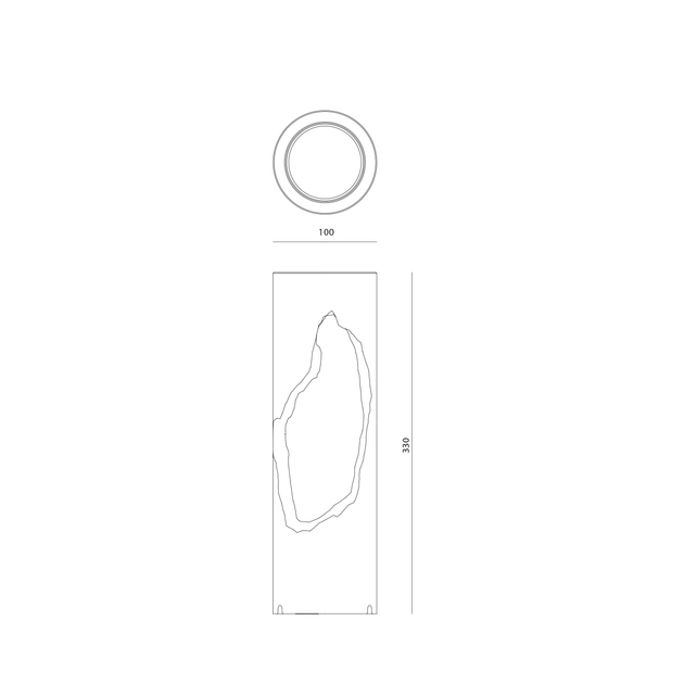 STRATA TABLE LAMP - Free-standing lights from Urbi et Orbi | Architonic