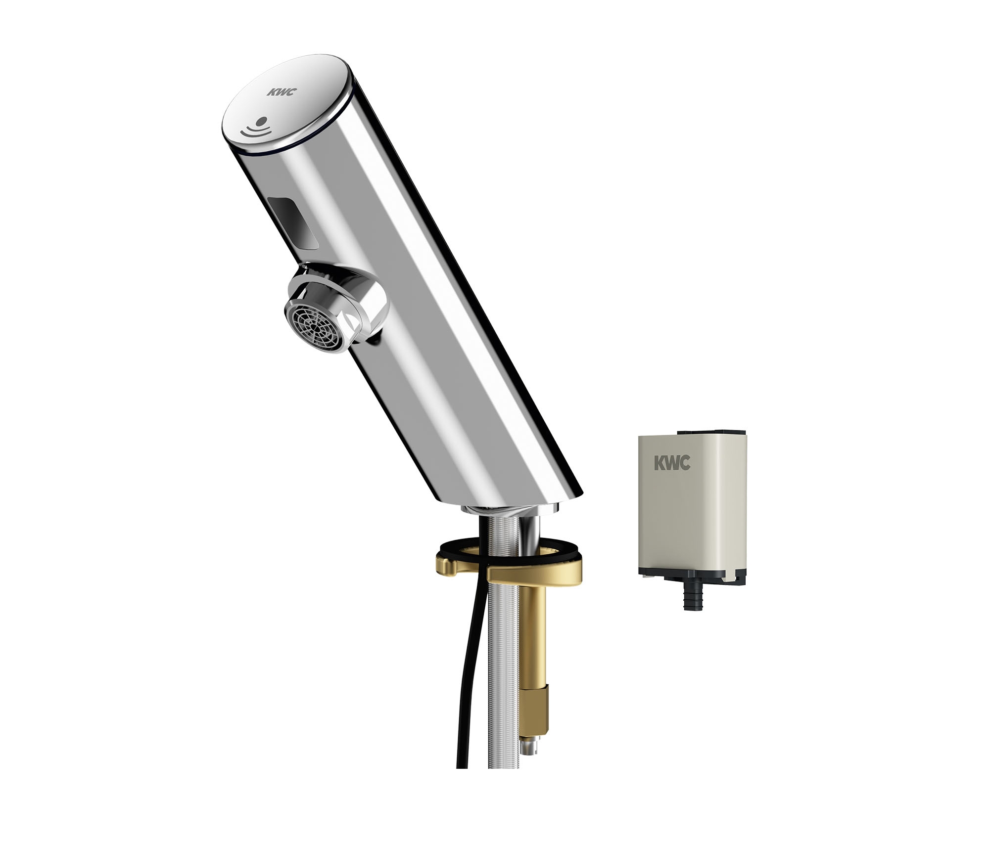F3E ELECTRONIC PILLAR TAP FOR SEPARATE POWER SUPPLY - Wash basin taps ...
