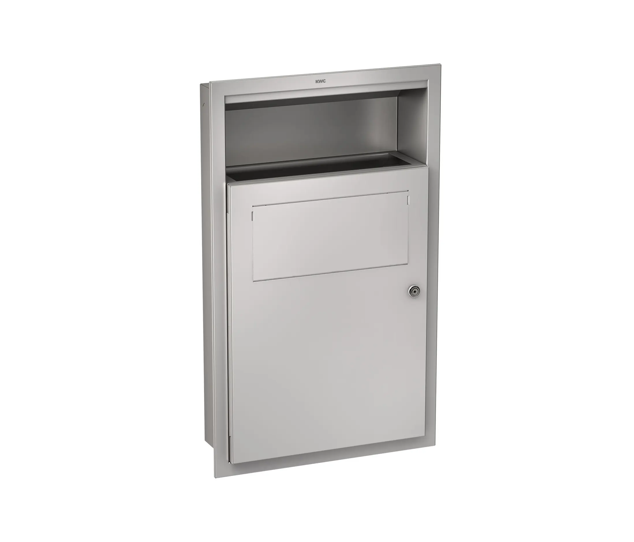 RODAN HYGIENE WASTE BIN FOR RECESSED MOUNTING - Bath waste bins from ...
