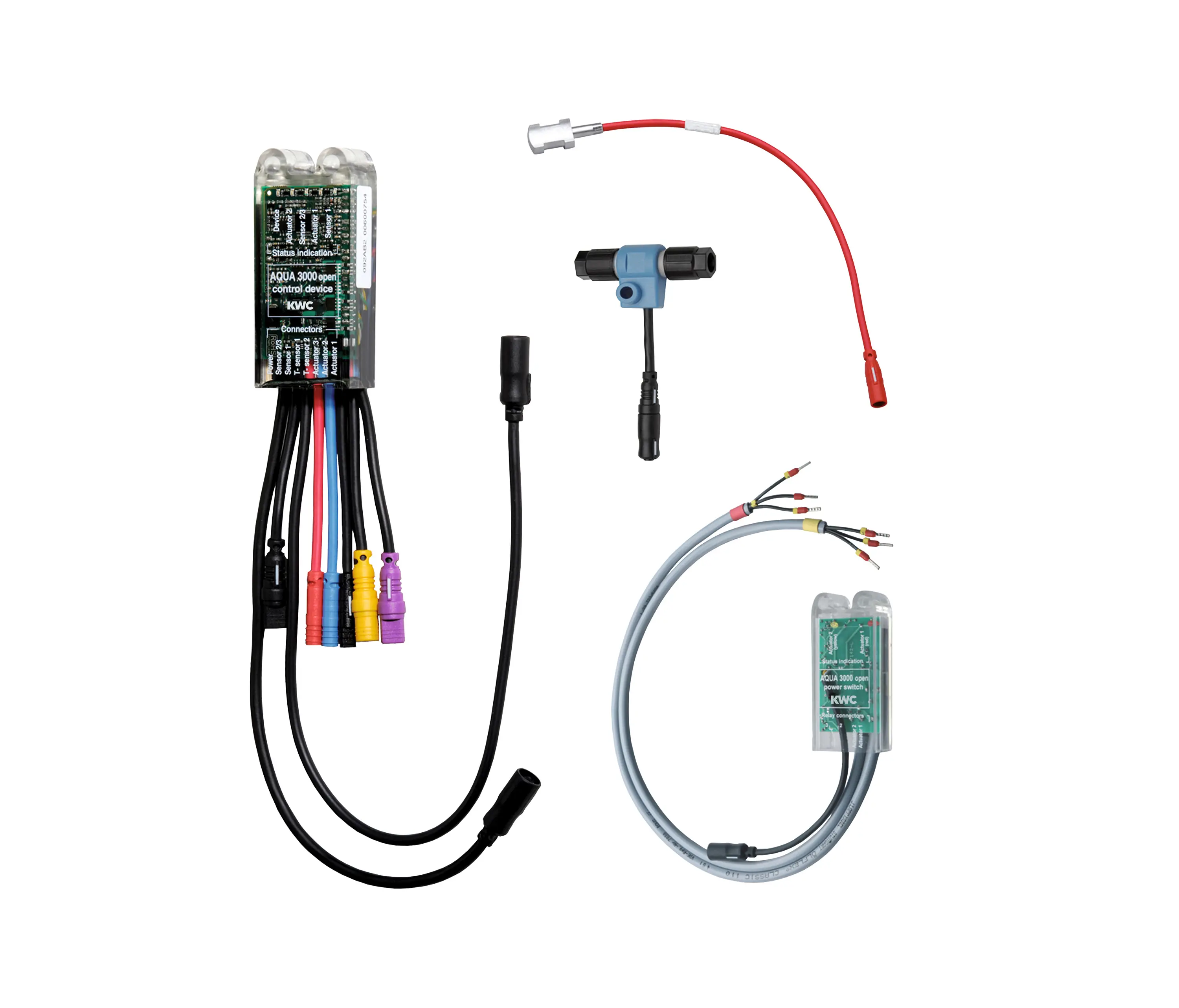AQUA 3000 OPEN ELECTRONIC MODULE FOR 3-WAY VALVE - Concealed elements from KWC Professional ...