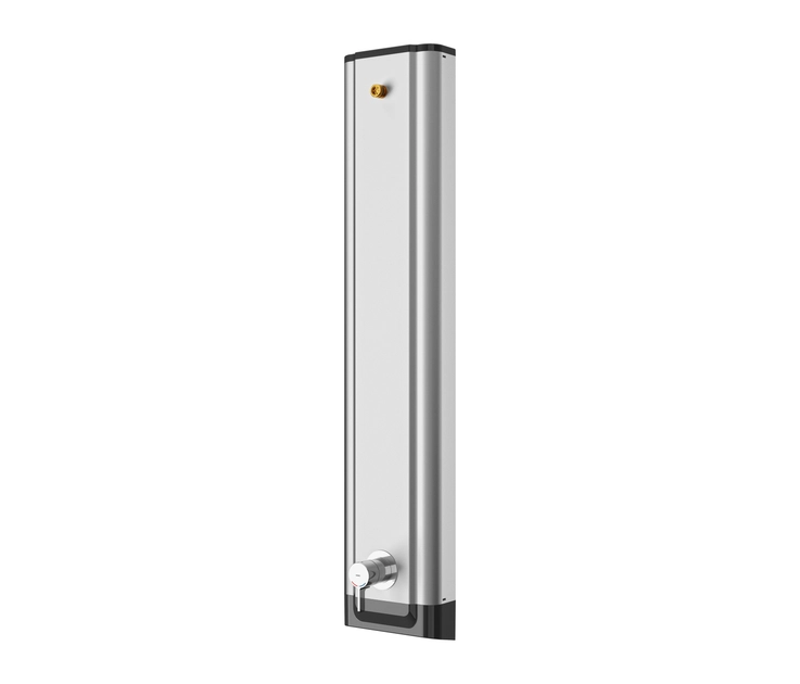 F5L-THERM STAINLESS STEEL SHOWER PANEL - Shower controls from KWC ...