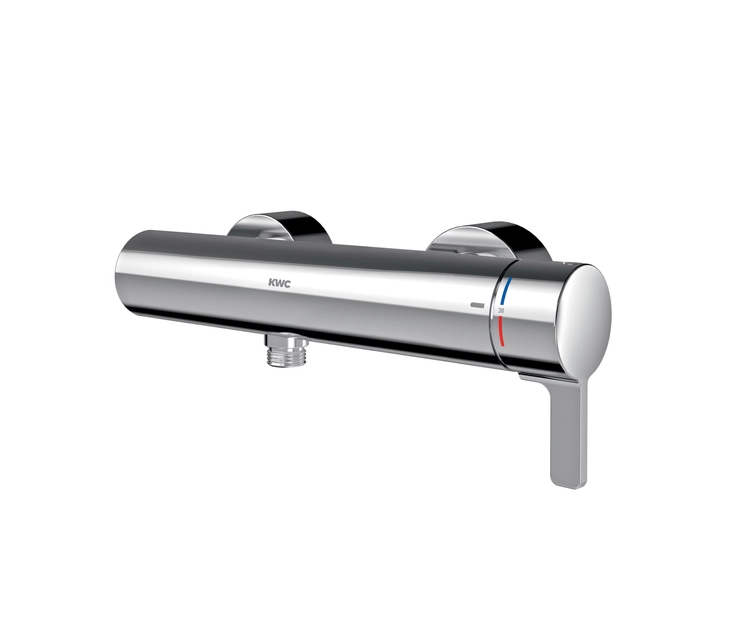F5L-THERM THERMOSTATIC SINGLE-LEVER WALL-MOUNTED MIXER WITH HAND SHOWER ...