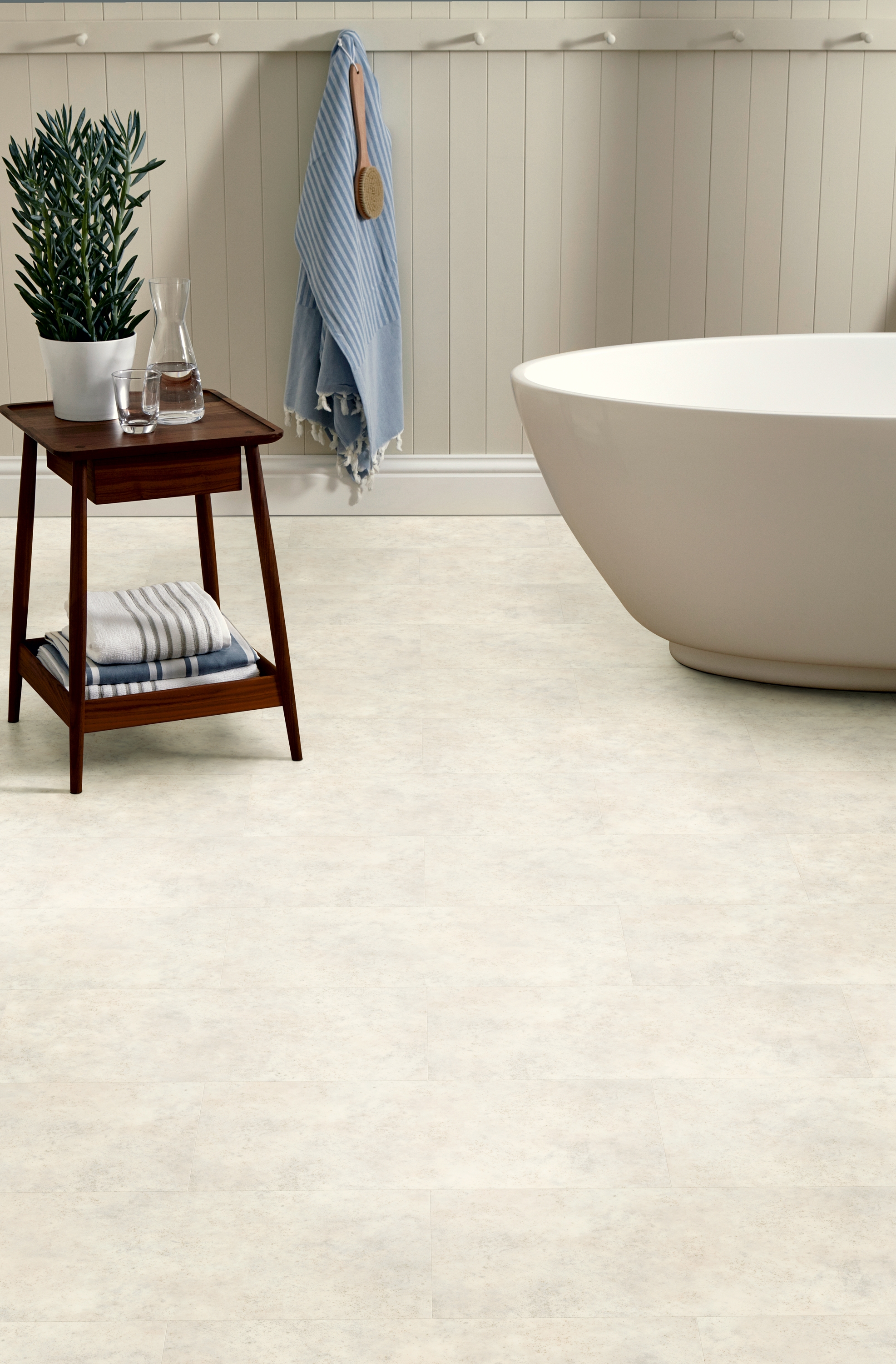 CLICK SMART STONES - 0,55 MM I DAPPLED CONCRETE - Vinyl flooring from ...