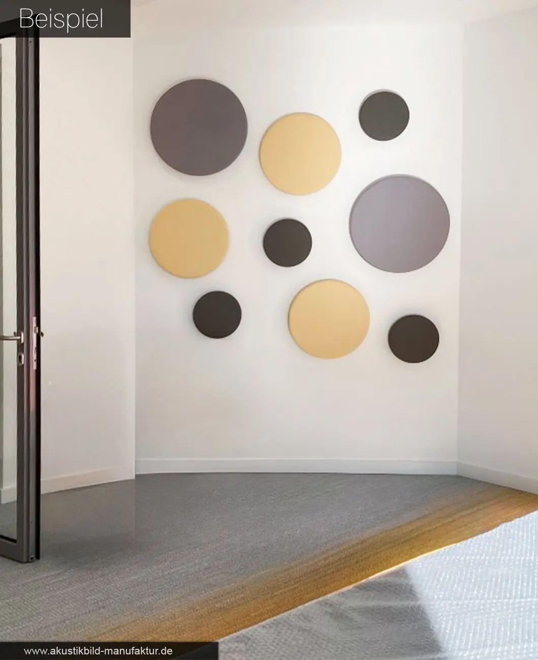 OLC ŪNUS WALL – ROUND ABSORBERS FOR THE WALL - Sound absorbing wall ...
