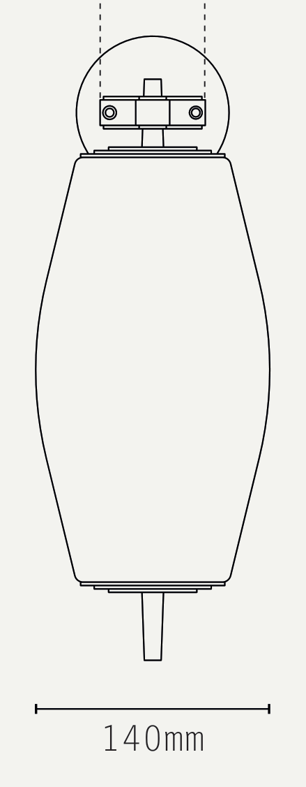 NOVA | SLIM PENDANT - ANTIQUE BRASS – Lámparas de suspensión de J ...