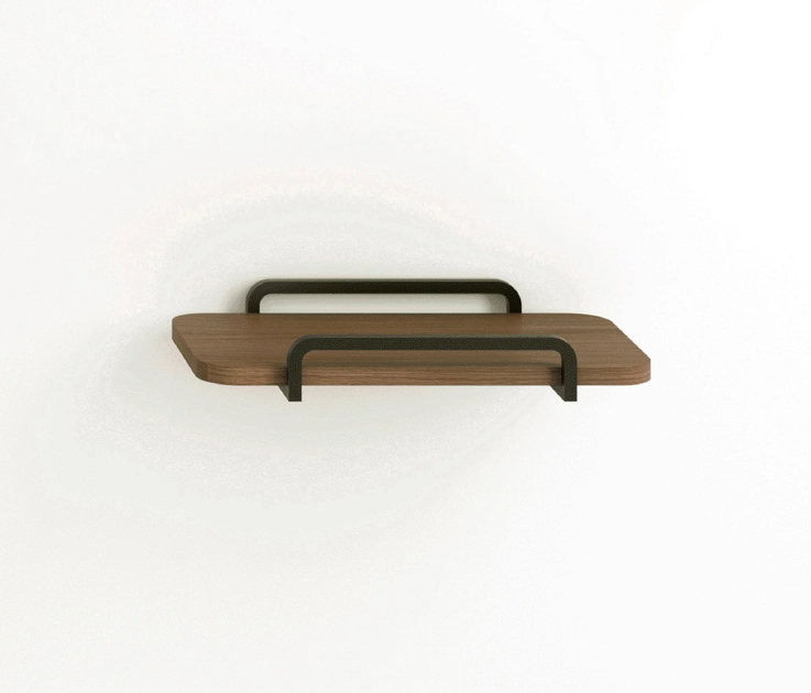 ADARA WALL SHELVES WITH A CENTRAL STRUCTURE - Shelving from Momocca ...