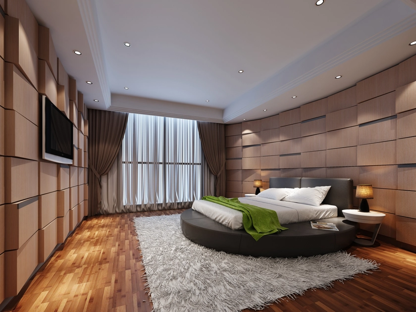 FILA PANEL OAK WITH BEIGE GLASS - Wood panels from Mikodam | Architonic