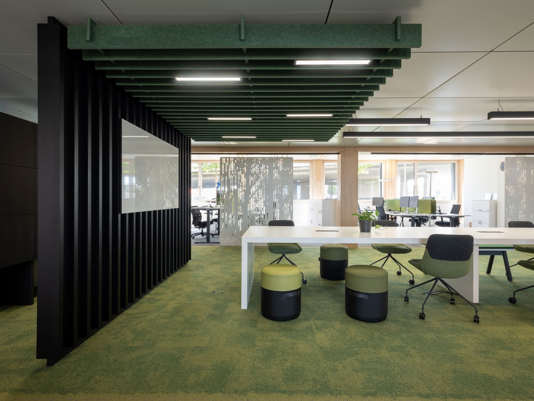 CEILING BAFFLE PEAK - Ceiling panels from IMPACT ACOUSTIC | Architonic