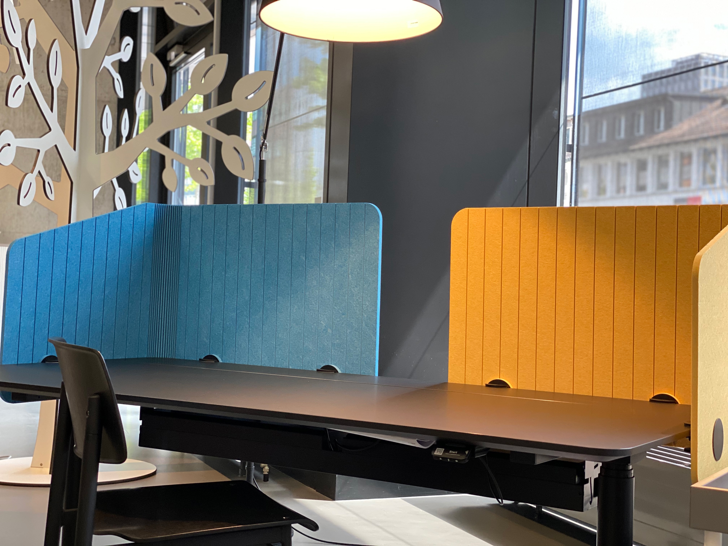 DESK DIVISION HALF MOON - Table accessories from IMPACT ACOUSTIC ...