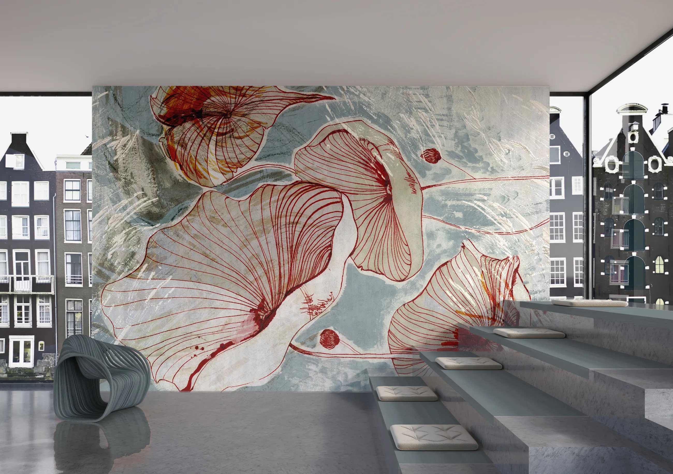BREATHING TEXTURE | LITTLE IDA'S FLOWERS – Revêtements muraux / papiers ...
