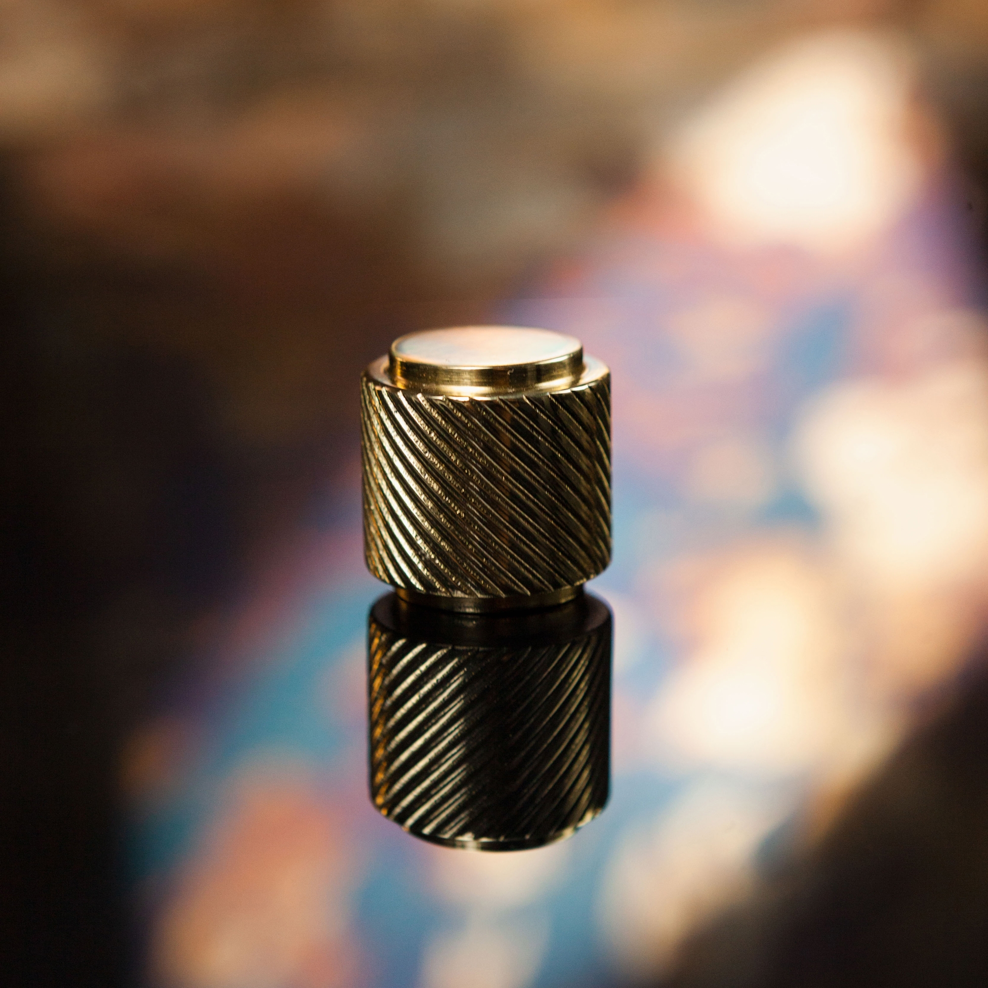 FURNITURE HANDLE WCM4 | THE KNOB BRASS MATT - Cabinet knobs from ...
