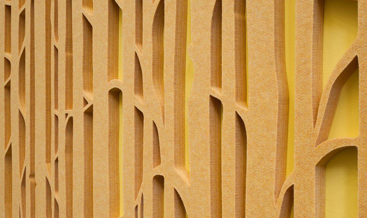 CASCADE™ - HANGING SCREENS - Sound absorbing room divider from Autex ...