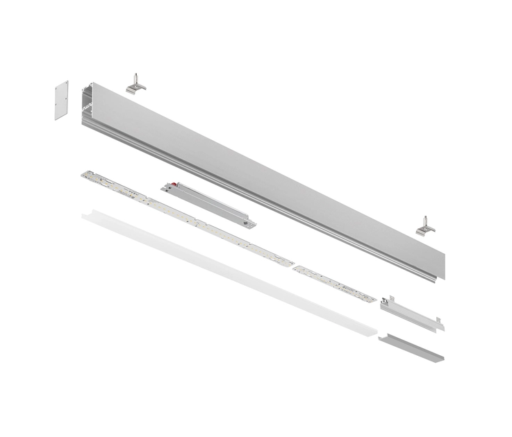 LINEA S LTS LINEAR SYSTEM - Ceiling lights from Sentinel | Architonic