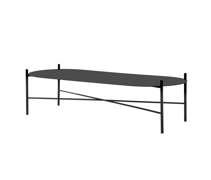 TOGLAN COFFEE TABLE | BLACK METAL - Coffee tables from noo.ma | Architonic