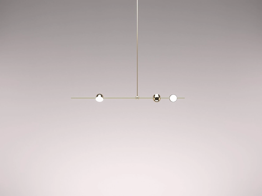 DIA STRAIGHT CONTEMPORARY LED CHANDELIER - Suspended lights from ...