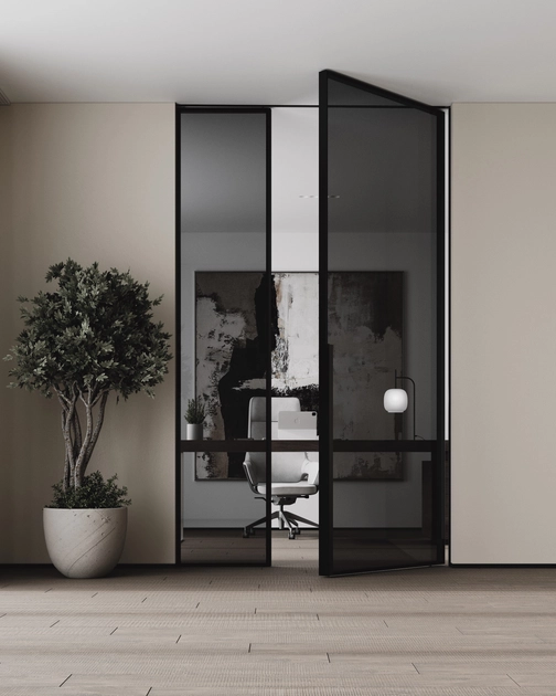 PIU PIVOT GLASS - Internal doors from PIU Design | Architonic