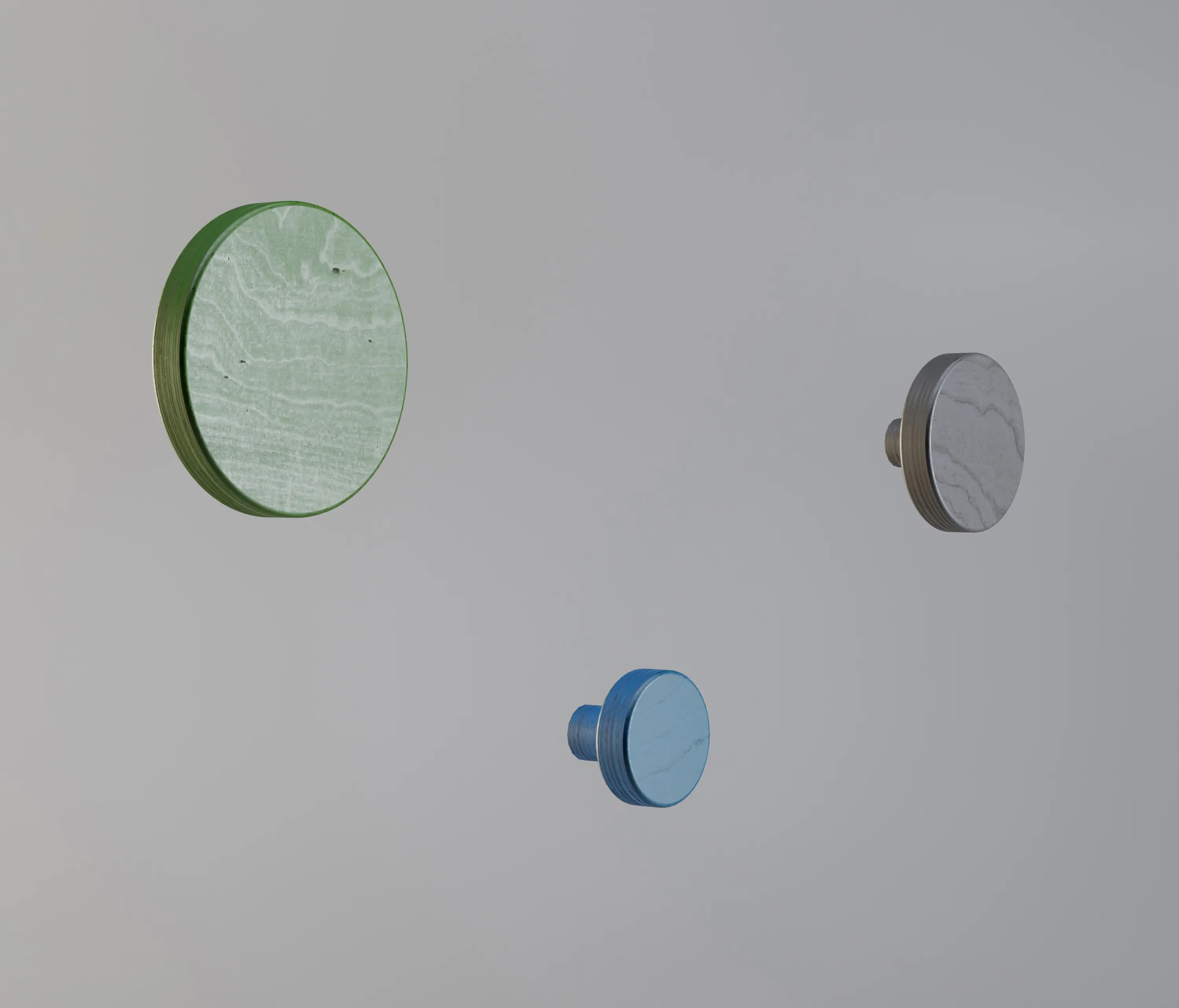 ZERO | NASSA-PISTACHE GREEN, BASALT GREY AND CAPRI BLUE – Percheros de ...