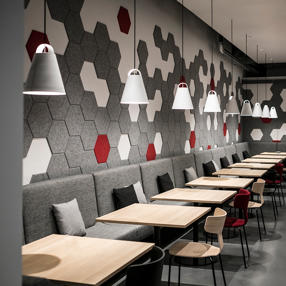 ECHOBRICK® HEXAGON - Sound absorbing wall systems from ECHOJAZZ ...