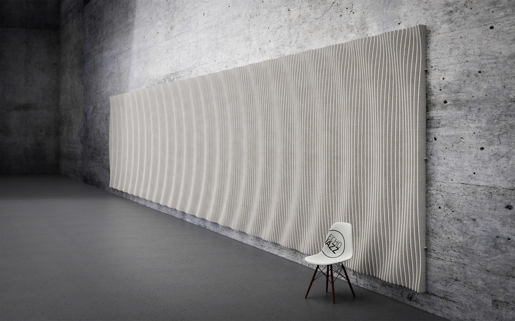 ECHOBAFFLE® WALL WAVE - Sound absorbing wall systems from ECHOJAZZ ...