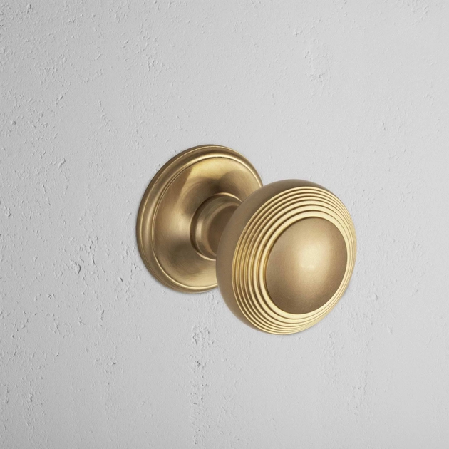 POPLAR SPRUNG DOOR KNOB - Knob handles from Corston Architectural ...