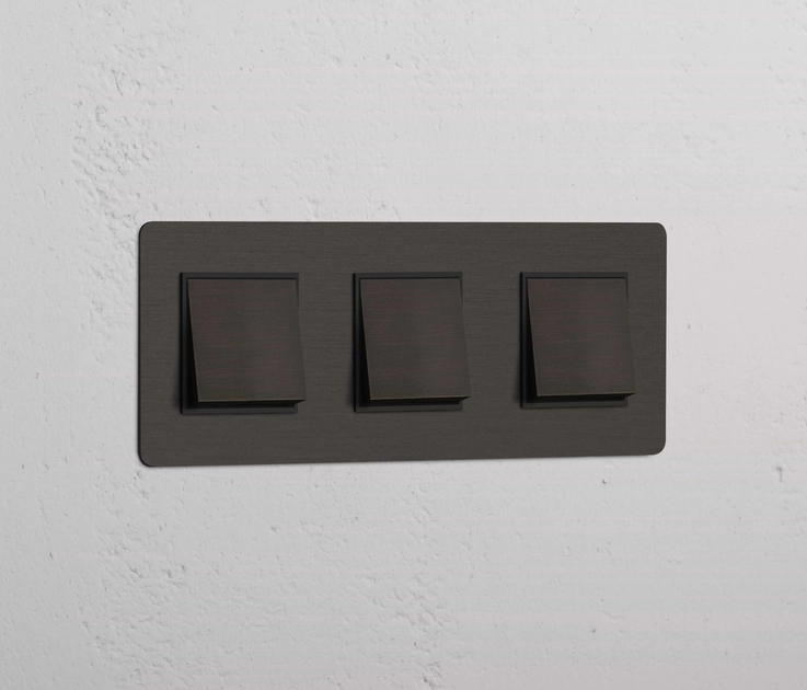 TRIPLE 3X ROCKER SWITCH - Two-way switches from Corston Architectural ...