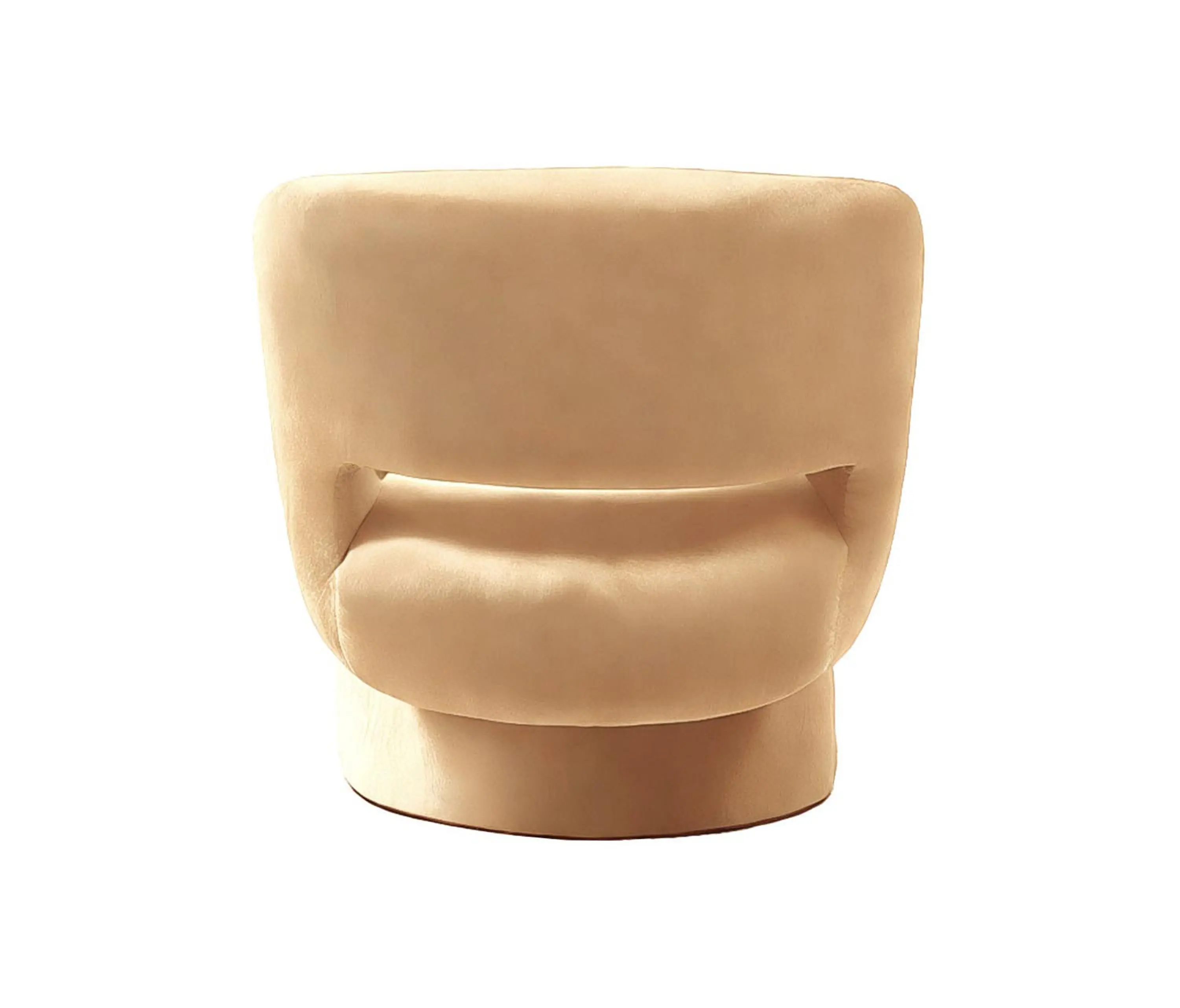RITUAL ARMCHAIR BEIGE VELVET – a fine Armchairs by the hands o’ moanne ...