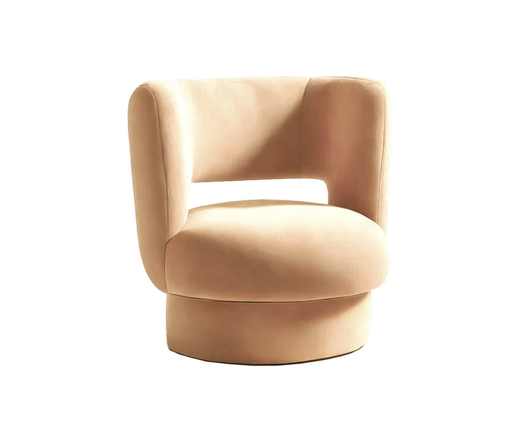 RITUAL ARMCHAIR BEIGE VELVET - Sessel von moanne | Architonic