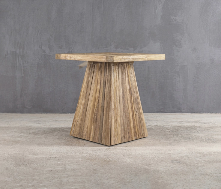 SLOW RECLAIMED | PRISMA TABLE RECLAIMED TEAK 70 - Dining tables from ...