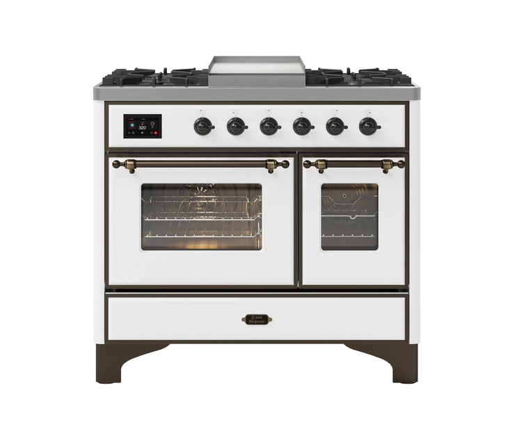 MAJESTIC | 100 CM TFT DOUBLE OVEN RANGE COOKER - Ovens from ILVE ...