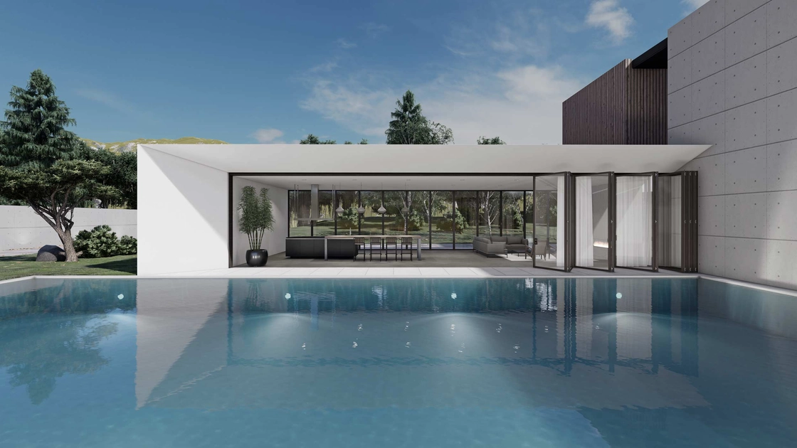 SKYLINE MINIMAL FRAMES | SKYLINE BIFOLD - Patio doors from Carminati ...
