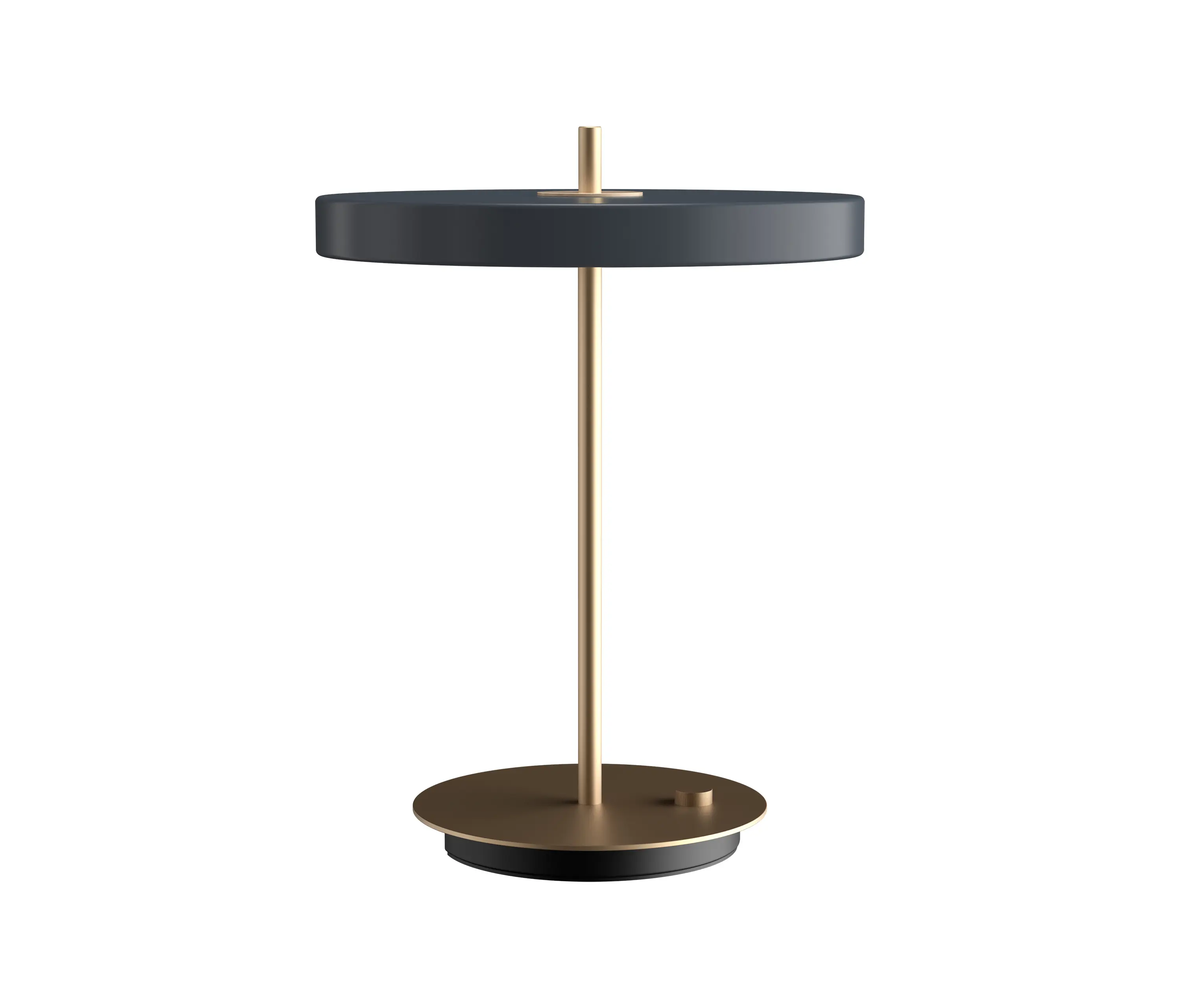 ASTERIA | TABLE LAMP, ANTHRACITE GREY, BRASS – a fine Table lights by ...