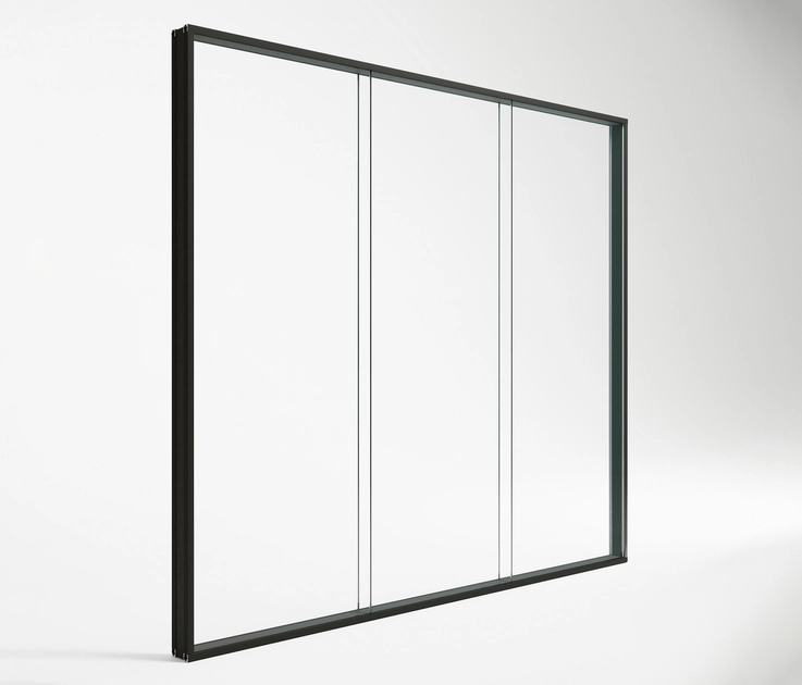 DOUBLE GLAZE GLASS WALLS - 1/2" TEMPERED - Sound absorbing wall systems ...