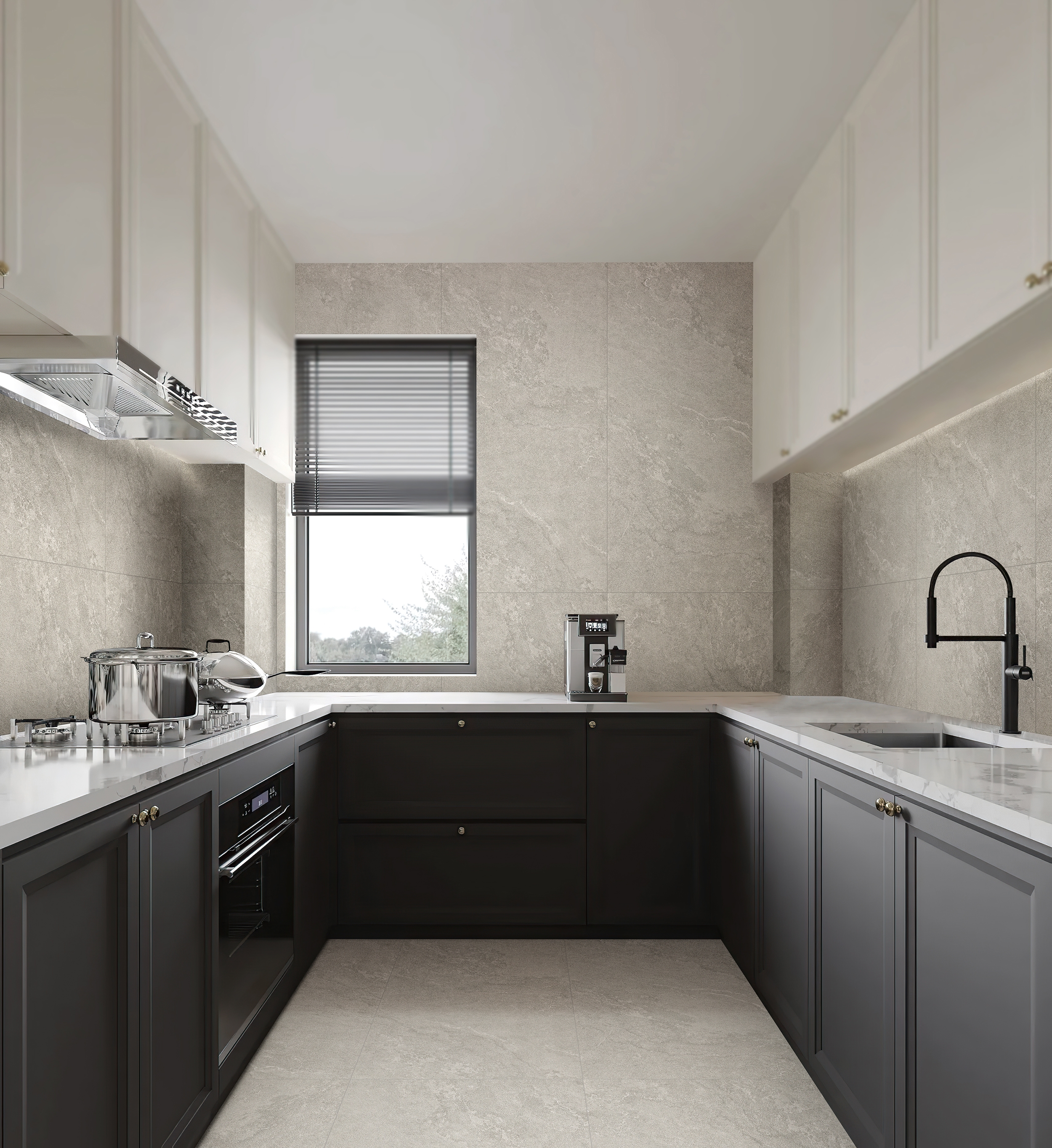 BERGSTONE TAUPE - Natural stone tiles from Kaolin Surfaces | Architonic