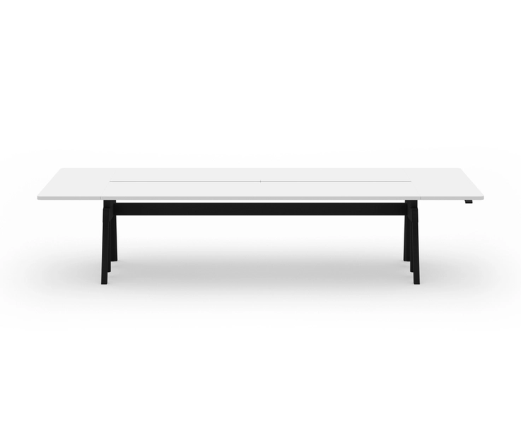 LEVEL SYSTEM, CONFERENCE TABLE ELECTRICALLY HEIGHT-ADJUSTABLE WITH ...