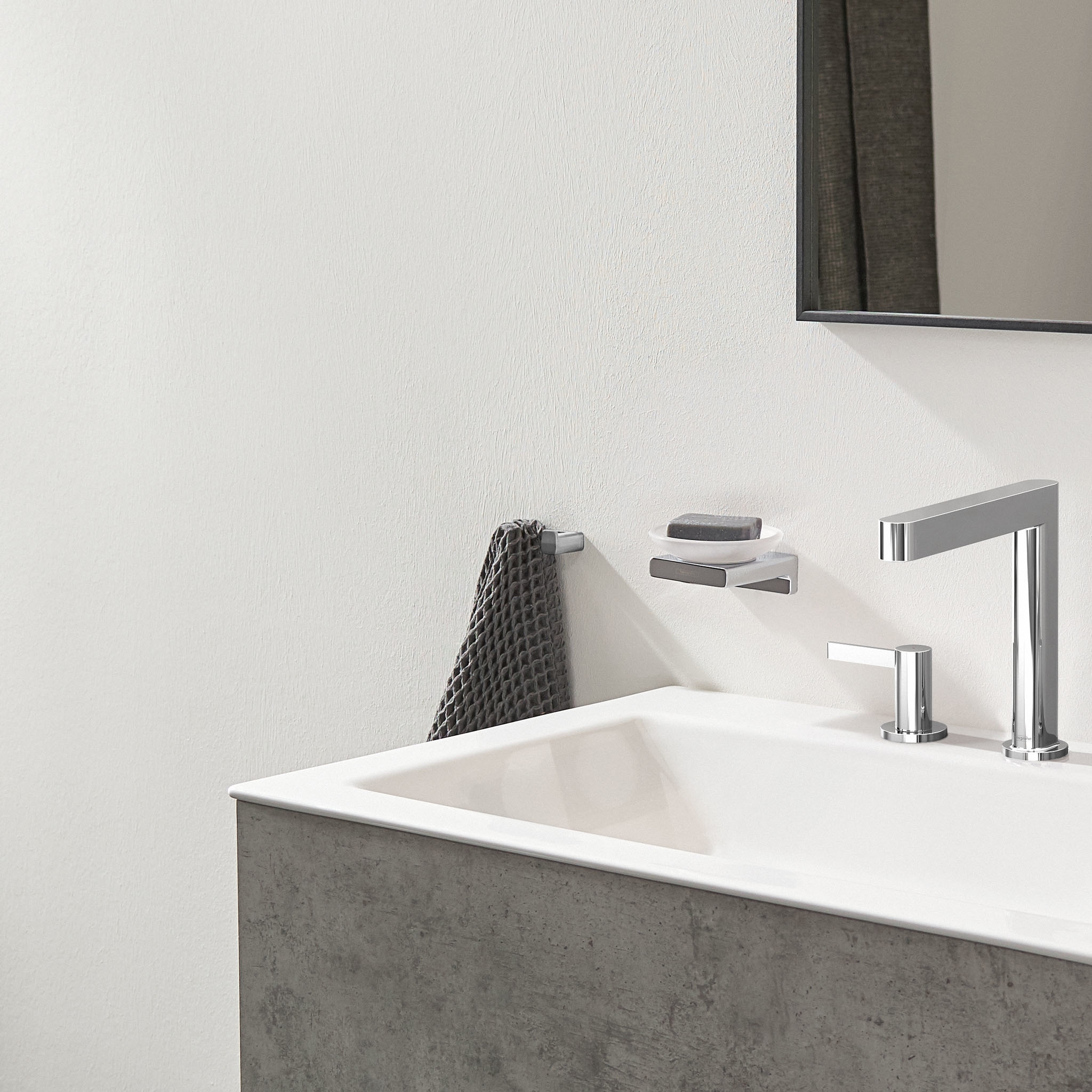 HANSGROHE ADDSTORIS HALTESTANGE - Haltegriffe / Stützgriffe von ...