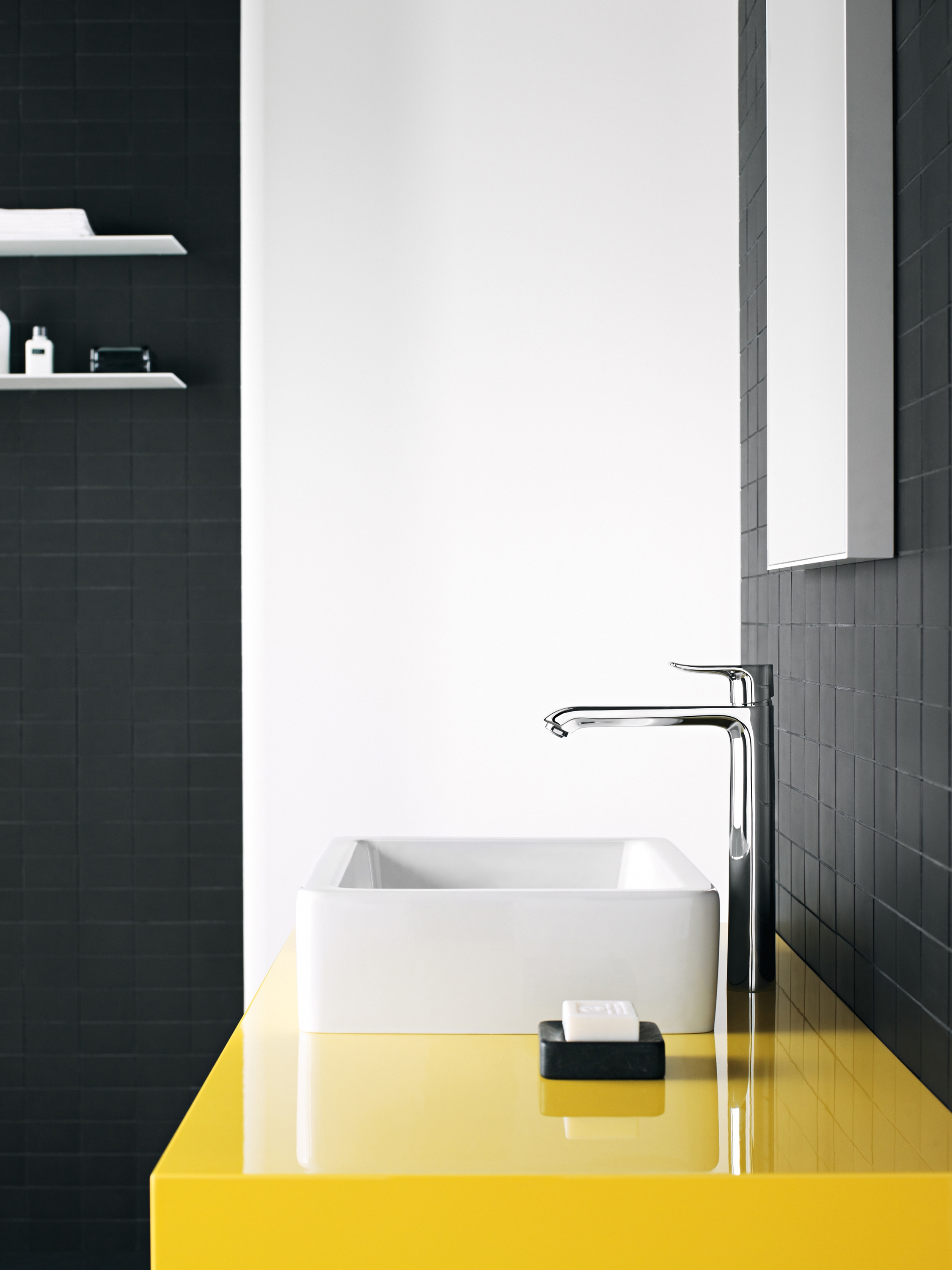 HANSGROHE METRIS PILLAR TAP 100 WITHOUT WASTE SET - Wash basin taps ...