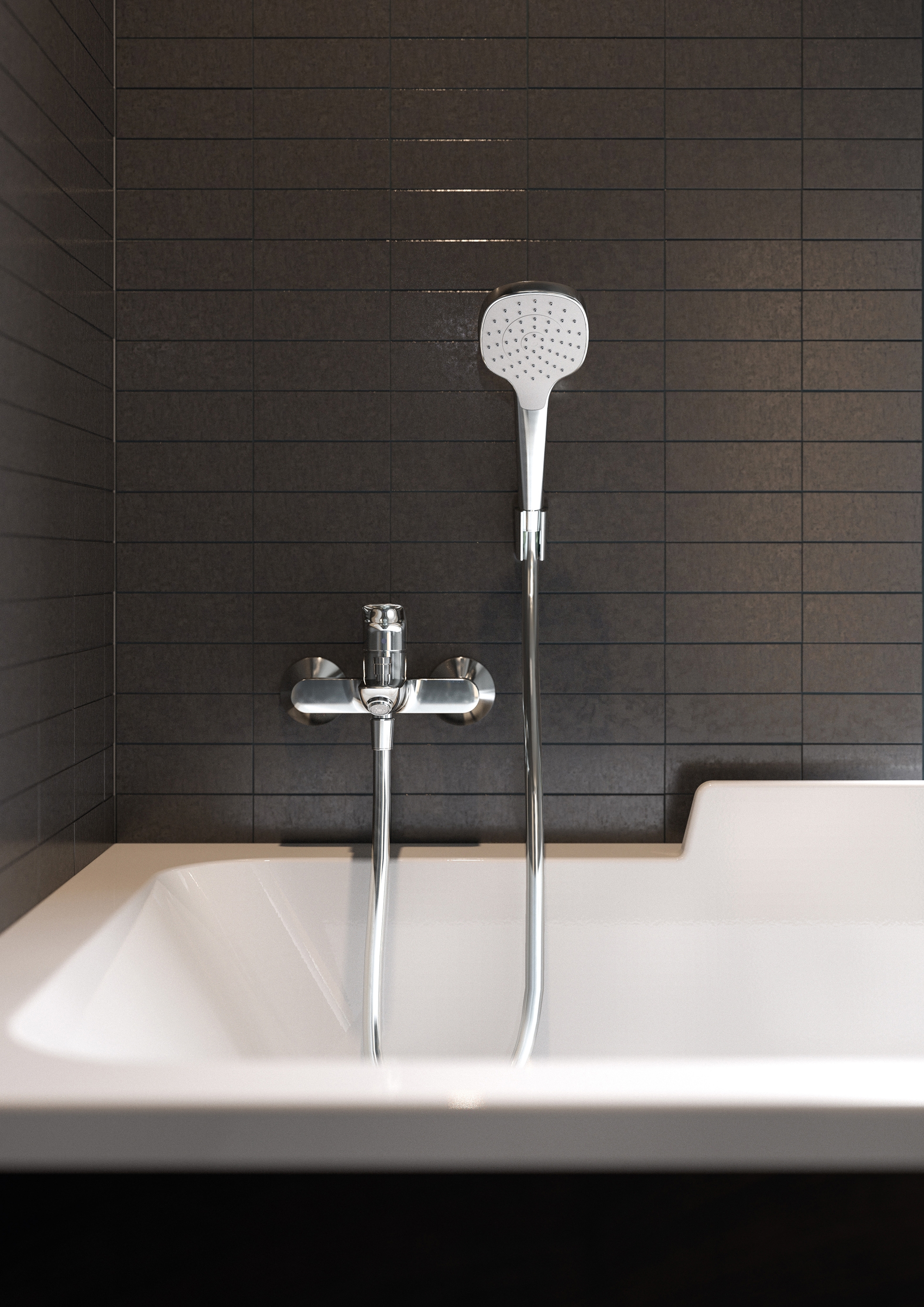 HANSGROHE CROMA SELECT S MULTI ECOSMART 9 L/MIN SHOWER SET 0.90 M ...