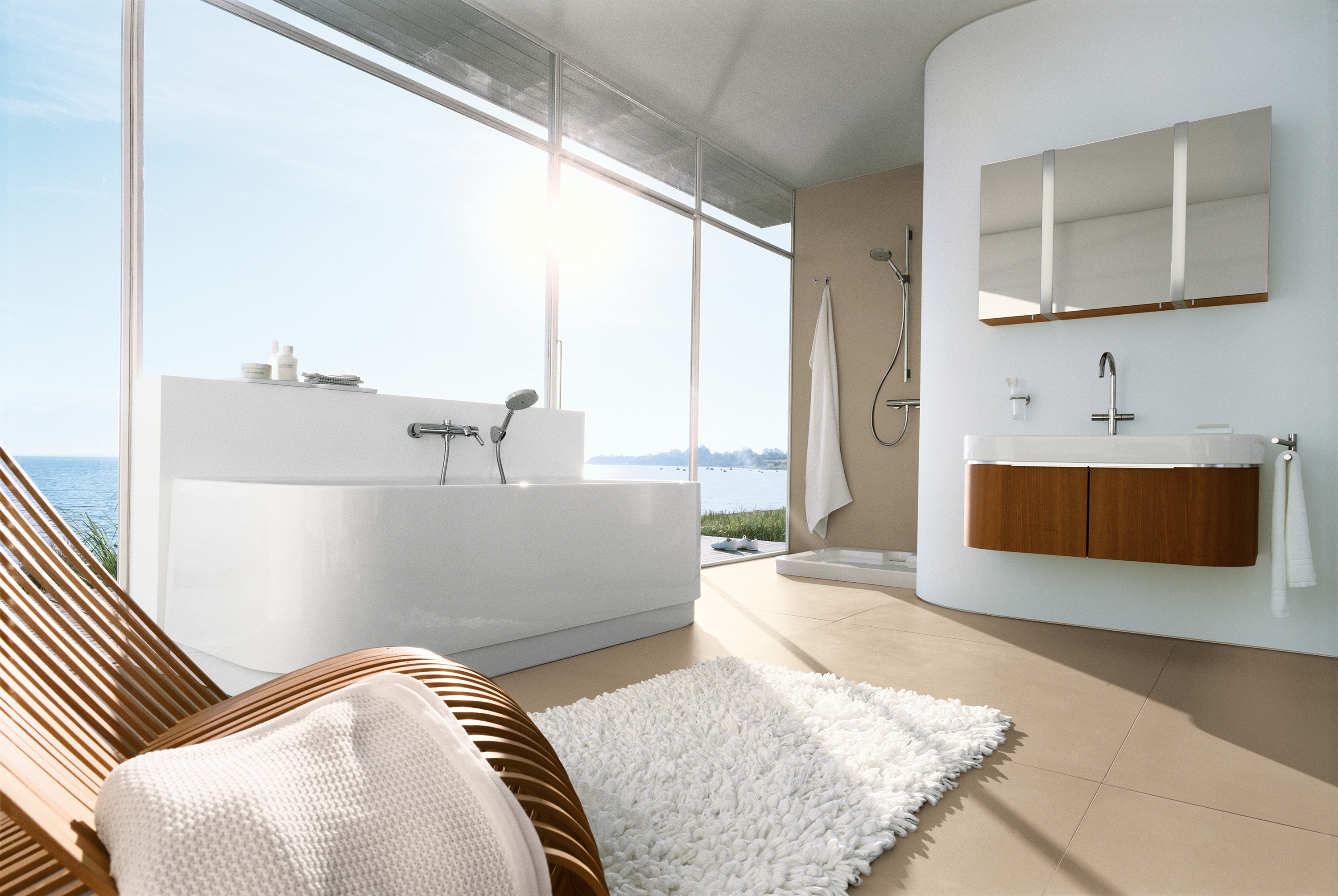 HANSGROHE FIXFIT E WALL OUTLET WITH NON-RETURN VALVE AND PIVOT JOINT ...