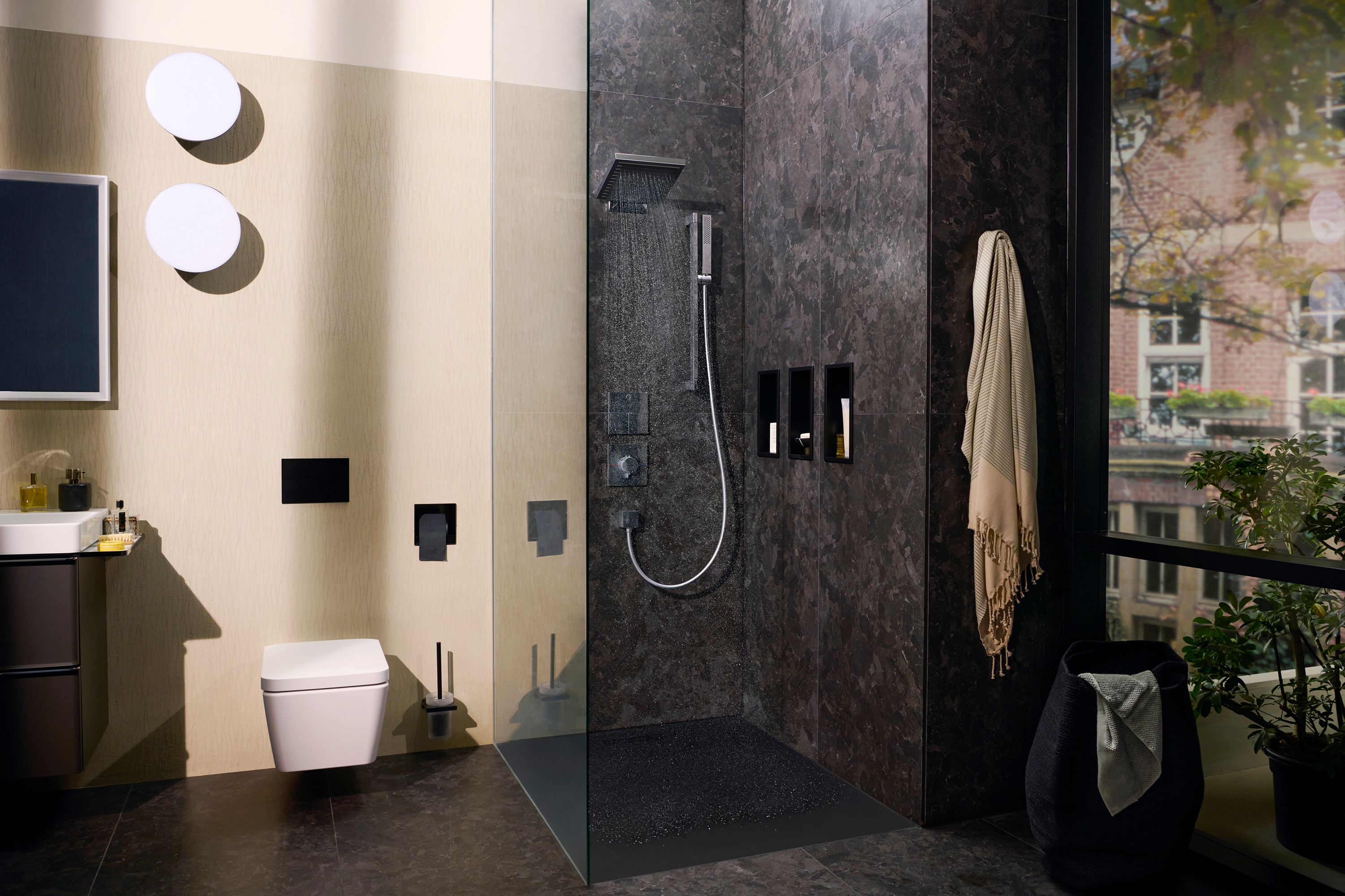 HANSGROHE SHOWERSELECT COMFORT S VALVE FOR CONCEALED INSTALLATION FOR 3 ...