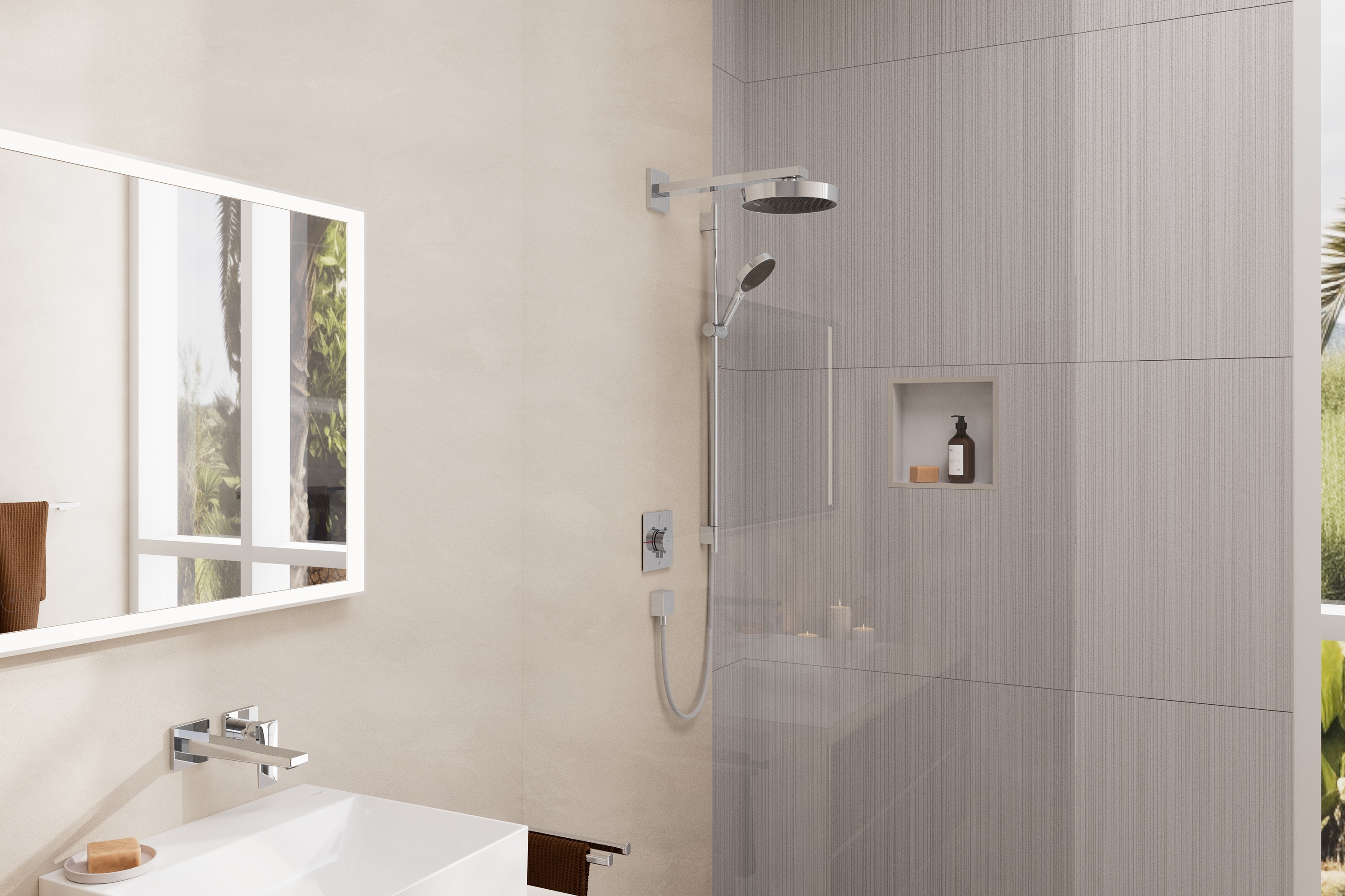 HANSGROHE SHOWERSELECT COMFORT S VALVE FOR CONCEALED INSTALLATION FOR 3 ...