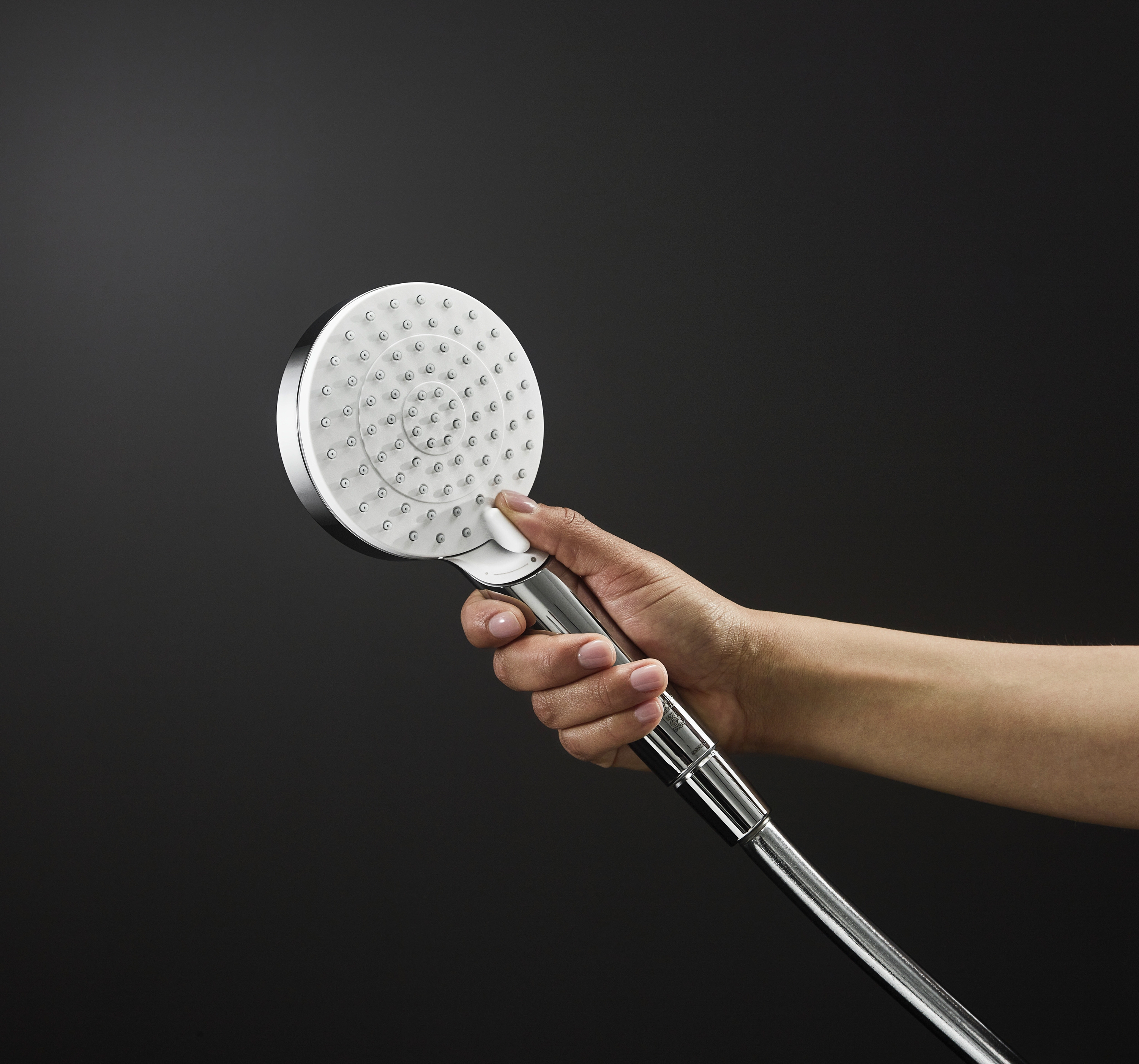 HANSGROHE CROMETTA 85 GREEN MONO HAND SHOWER/ UNICA'CROMETTA WALL BAR 0 ...