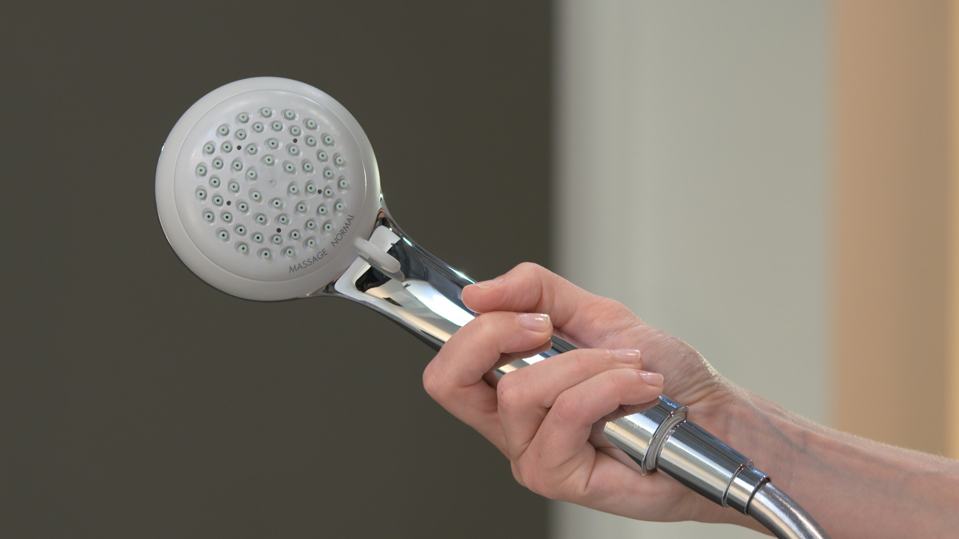 HANSGROHE CROMETTA 85 GREEN MONO HAND SHOWER/ UNICA'CROMETTA WALL BAR 0 ...
