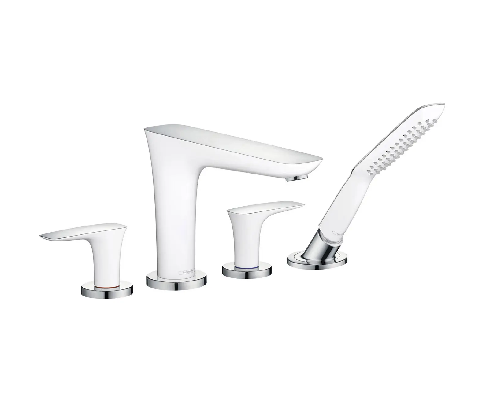 HANSGROHE 4-HOLE RIM MOUNTED BATH MIXER - Bath taps from Hansgrohe ...